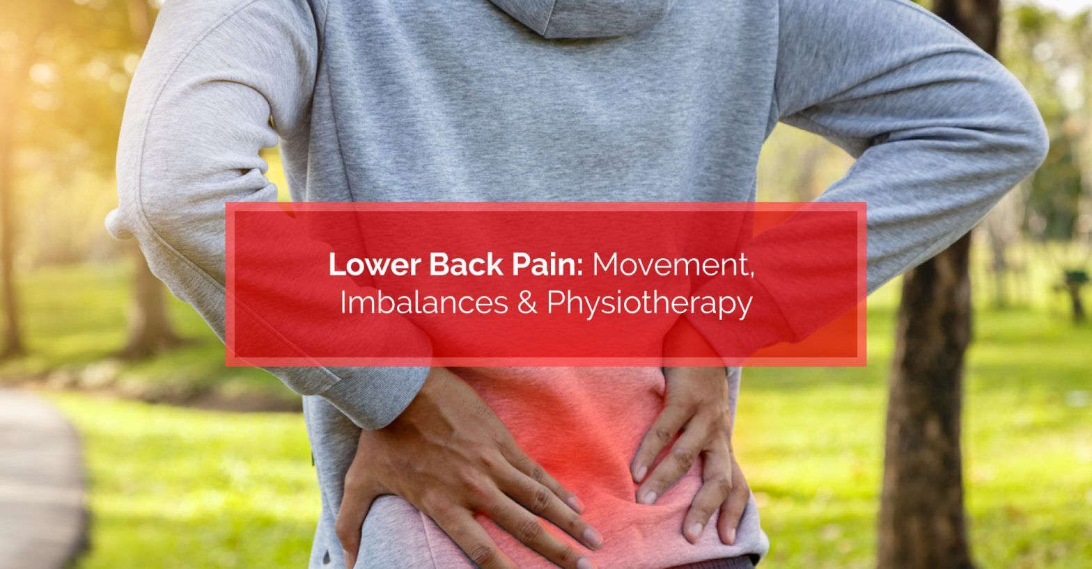 Lower Back Pain: Movement, Imbalances & Physiotherapy | Physiomed