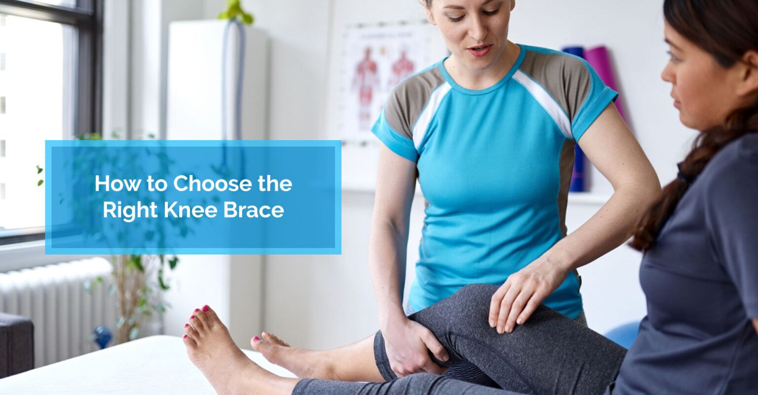 How to Choose the Right Knee Brace | Physiomed