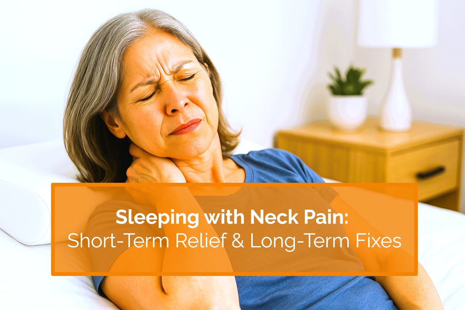 Sleeping with Neck Pain: Short-Term Relief & Long-Term Fixes | Physiomed